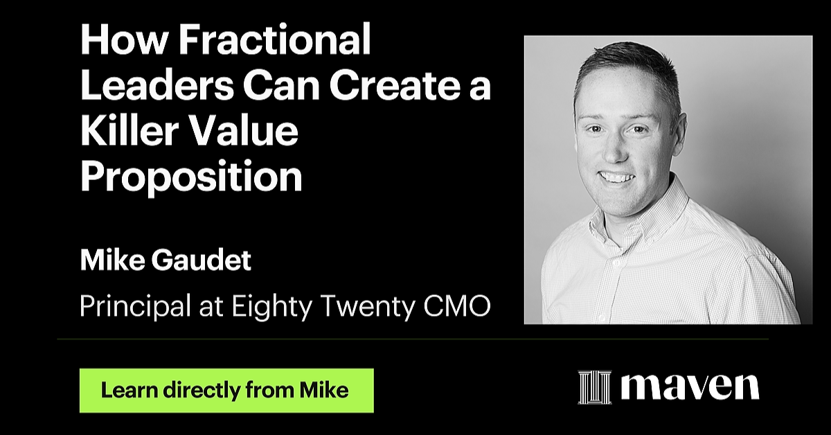 How Fractional Leaders Can Create a Killer Value Proposition